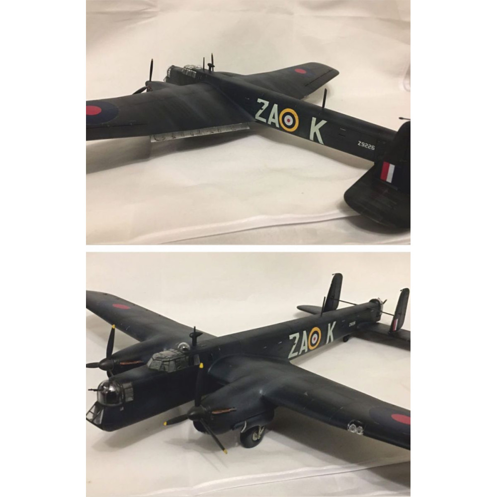 Armstrong Whitworth Whitley Scale 1/72 Model Kit Overview