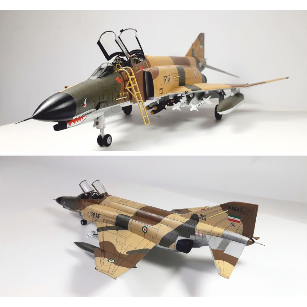McDonnell Douglas F-4 Phantom Iranian / 72-202 - Made by modeller Saeed ...