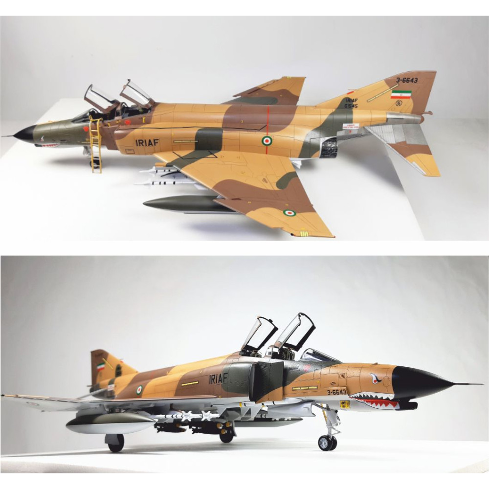 McDonnell Douglas F-4 Phantom Iranian / 72-202 - Made by modeller Saeed ...