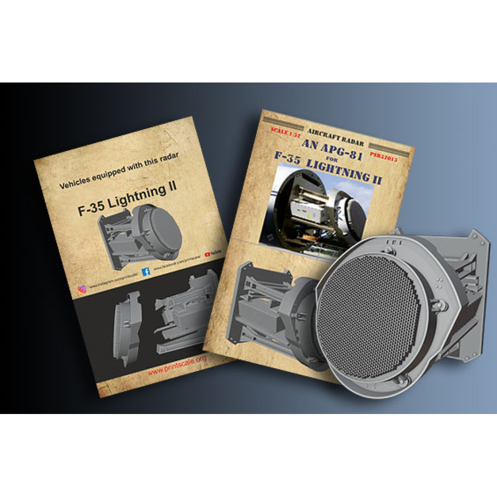 Buy An Apg-81 For F-35 Lightning Ll Psr32016 Scale 1-32 at Printscale.org