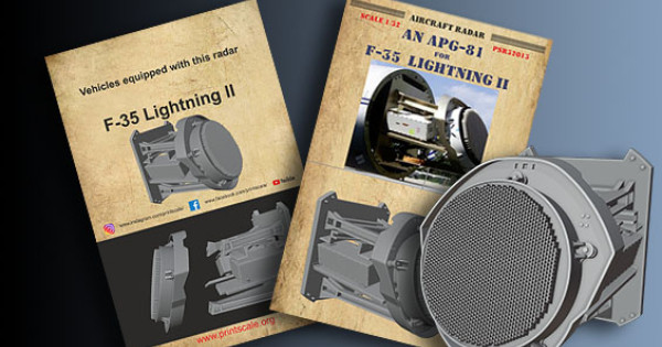 Buy An Apg-81 For F-35 Lightning Ll Psr32016 Scale 1-32 at Printscale.org