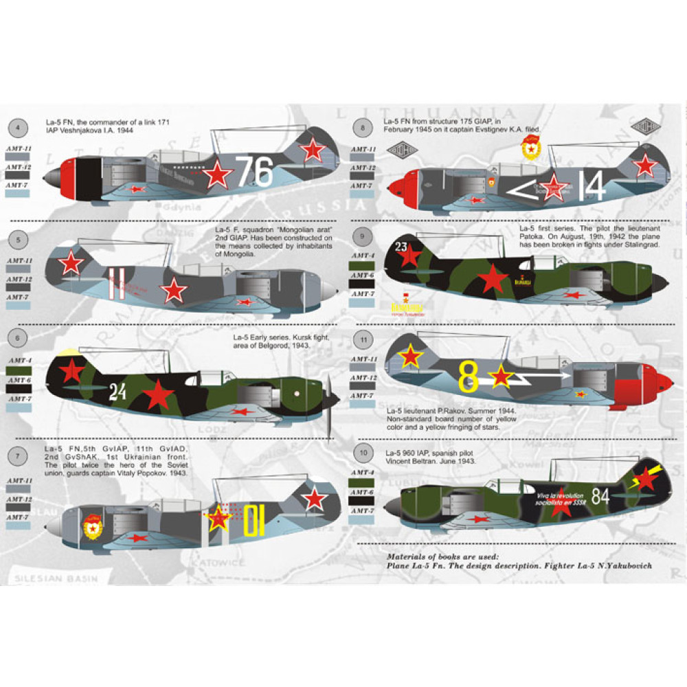 LA-5 Part 1 / 48-018 / Scale 1:48 - Buy Now at Print Scale