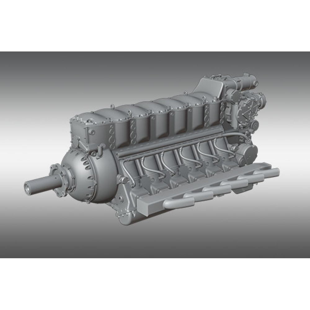 Buy Aircraft Engines Junkers Jumo 211 Exhaust Pipe Type 3 1:48 Scale ...