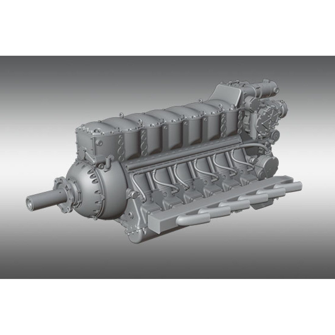 Junkers Jumo 211 Engine PSR48028 Scale 1/48