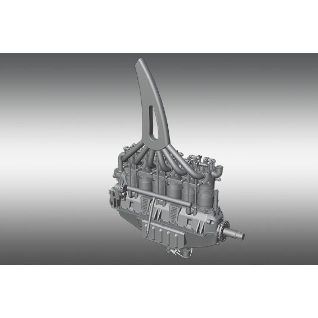 Benz Bz. IV Aircraft Engine Exhaust Type 2 PSR48032 1/48