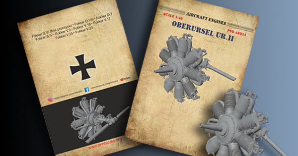 Aircraft Engines Oberursel Ur.II PSR48034 Scale 1/48 -Historic Aircraft ...