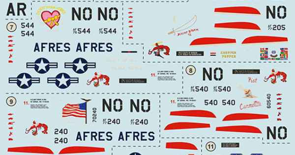 A-10 Thunderbolt II Scale 1/72 Models - Annabelle II, Desert Belle ...