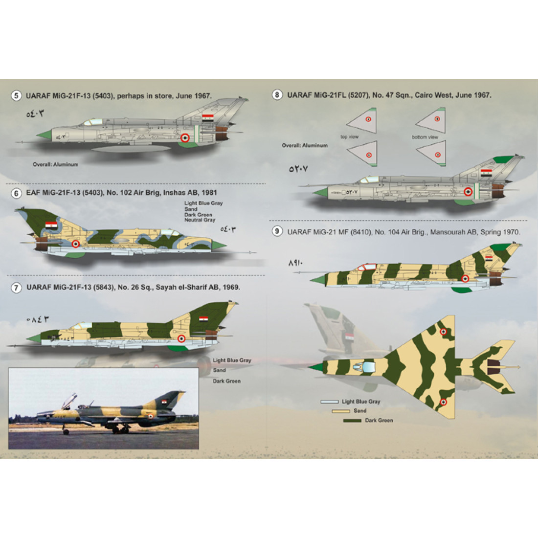 ARAB AIR FORCES MiG-19 MiG-21 Model Kits - Buy Online at printscale.org ...