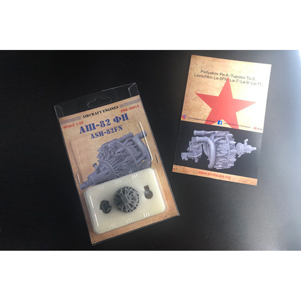 Buy ASH-82 FN /PSR48014 Model Online at PrintScale.org, Scale: 1/48