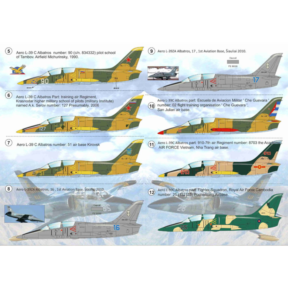 Aero L-39 Albatros / 72-176 / and 1. Aero L-39 C Albatros part: 444 ...