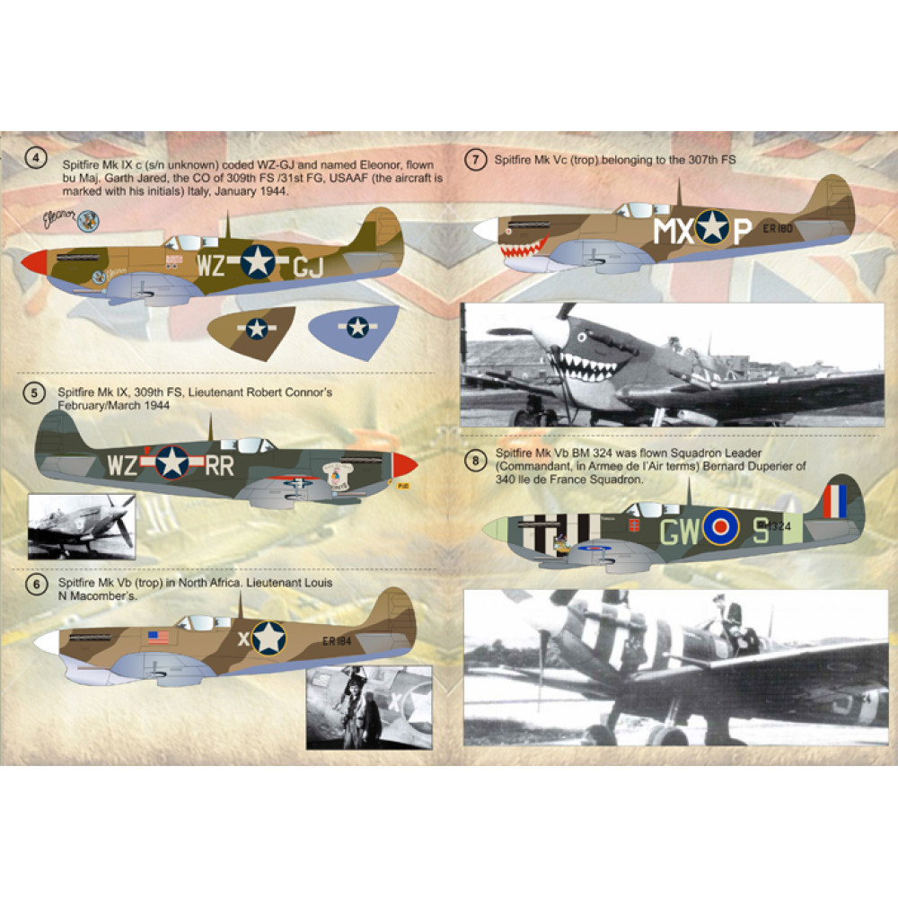 American Spitfire 72-064: Aircraft Profiles & History, Scale: 1/72