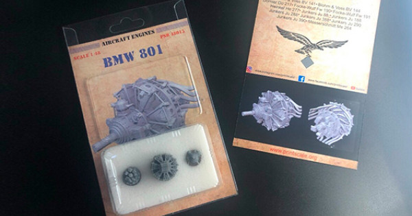 Buy BMW 801 /PSR48013/ Scale Model Kit at PrintScale.org, Scale: 1/48