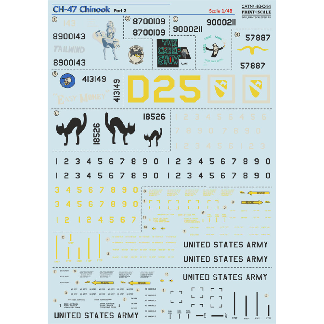 CH-47 Chinook Model Kit | Scale 1:48 | Marilyn Monroe 89-00143 | US ...