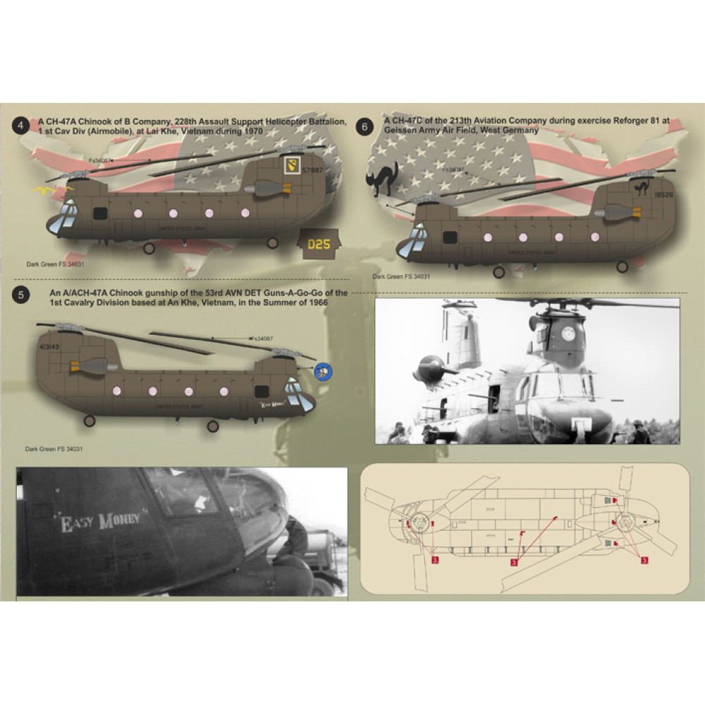CH-47 Chinook Model Kit | Scale 1:48 | Marilyn Monroe 89-00143 | US ...