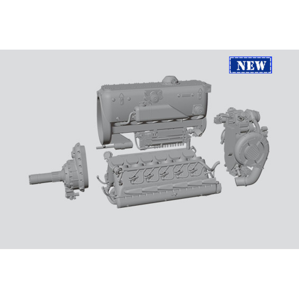 Daimler-Benz DB 601 / PSR48024 | Printscale.org, Scale: 1/48