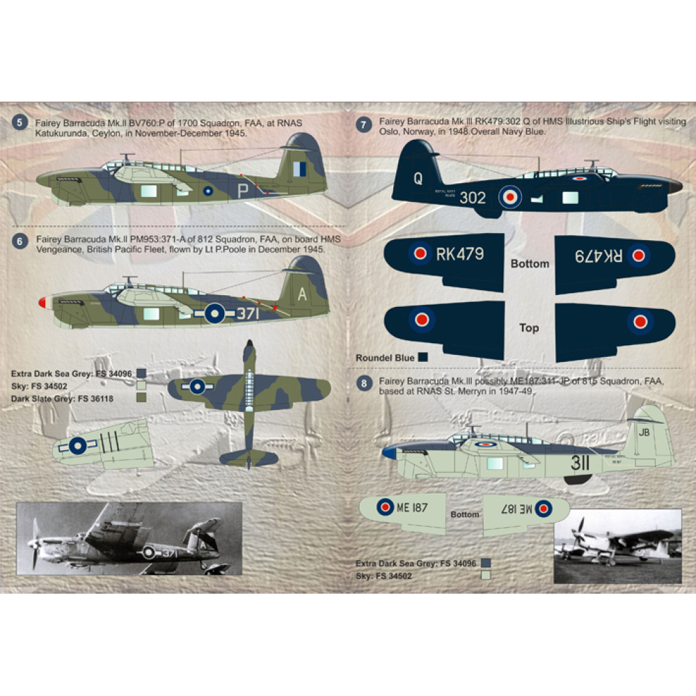 Fairey Barracuda / 72-091 / Scale Model Aircraft Kits | Print Scale ...