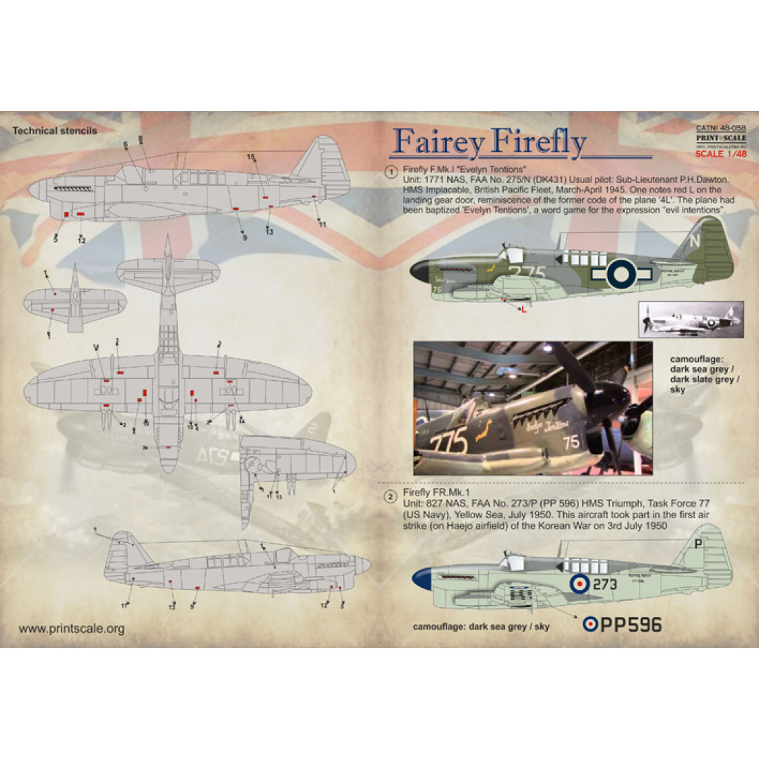 Fairey Firefly Models - Historic Aircraft Replicas | Printscale.org ...