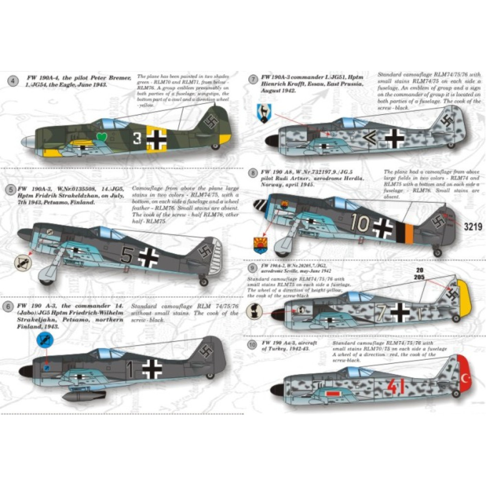 Focke-Wulf FW 190 A2-A9 / 72-002 / Review by Glenn Ashley, Scale: 1/72