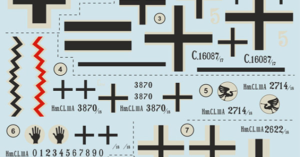 Hannover CL.lll/llla 72-294 - Historical Aircraft Model Kits ...