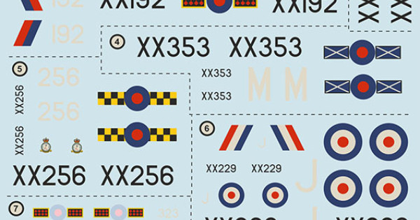 Hawker Siddeley Hawk / 72-493 / - XX156, XX 222, XX 192, XX 353/M and ...