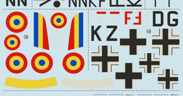 Henschel Hs 129 Model Kits in 1/72 Scale with Various Historical Paint ...