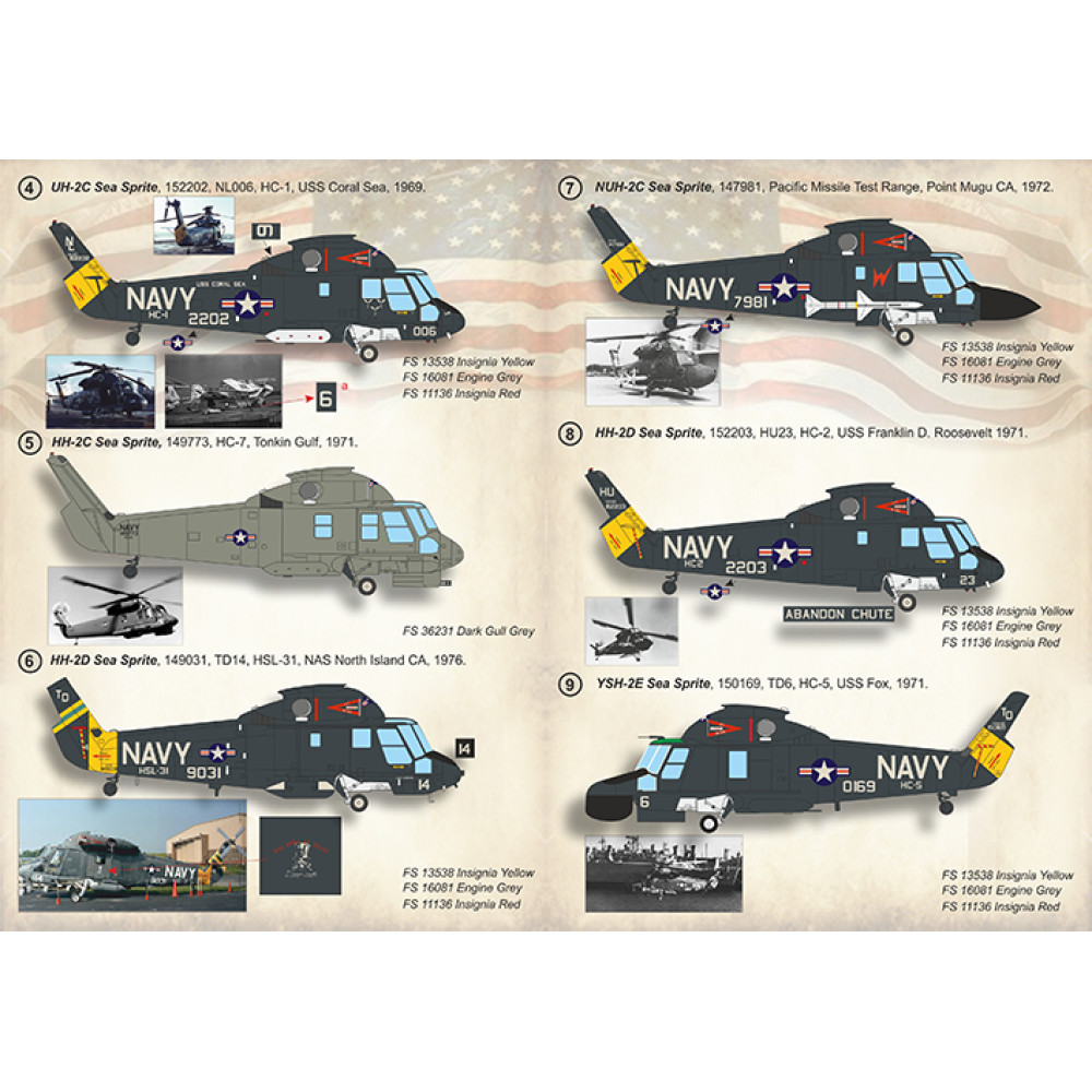 Kaman Sea Sprite / 48-184 / UH-2C Sea Sprite, 152195, UP78, HC-1, and ...