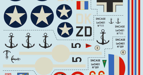 Liore et Olivier LeO 451 / 72-221 Aircraft Model at Printscale.org ...