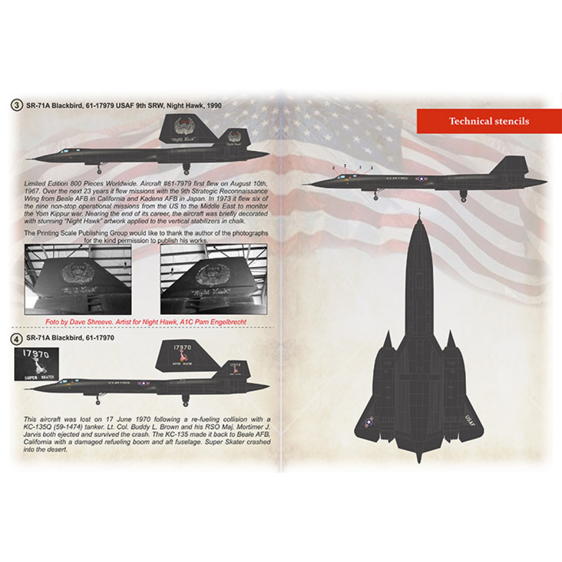 Lockheed SR-71 Part-1: 72-435 and 1. SR-71 Blackbird 61-7976, Scale: 1/72