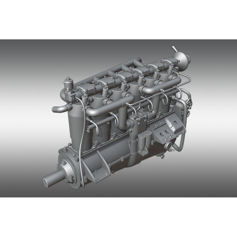 PSR32003 – Mercedes D.III Engine 3D Printed 1/32