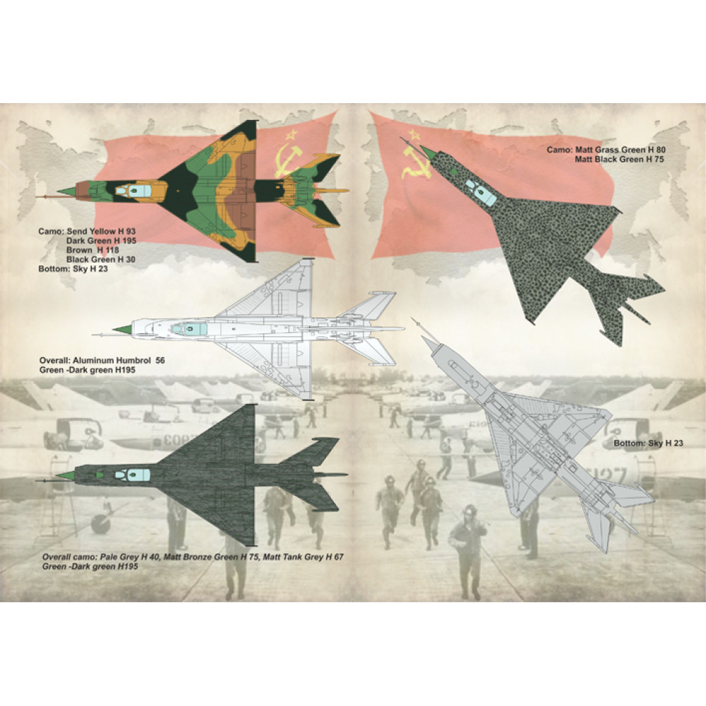 MIG Air Force of the Vietnam War | 72-116 | Ngo Duc Mai, Nguyen Van Bay ...