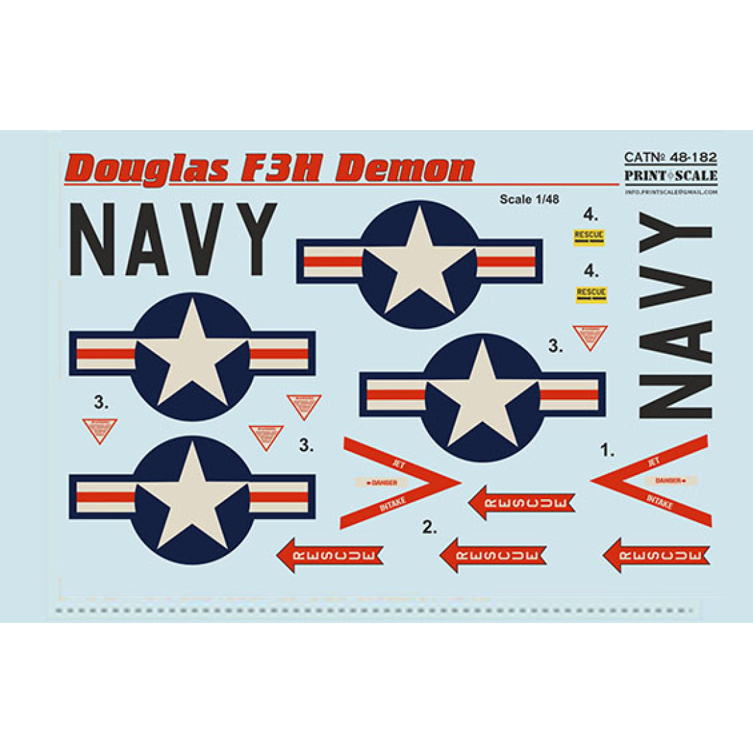 McDonnell F3H Demon Part-2 / 48-182 / Donnell Douglas F3H Demon Models ...