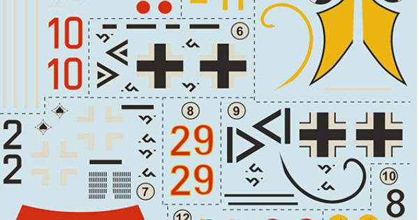 Messerschmitt BF 109G-6 Models - Various Historical Paint Schemes ...