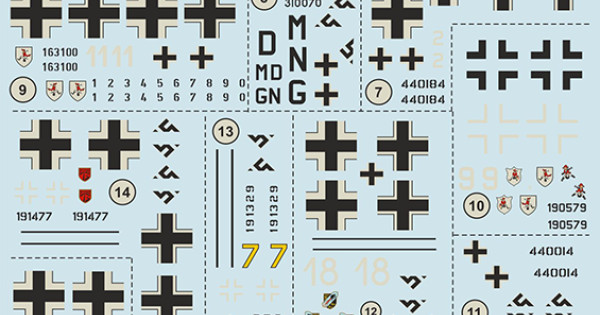Buy Messerschmitt Me.163 Komet / 72-303 Model Kit at www.printscale.org ...