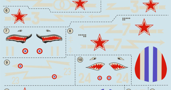 Normandiy-Nieman / 72-071 / - Scale Model Kit | Printscale.org, Scale: 1/72