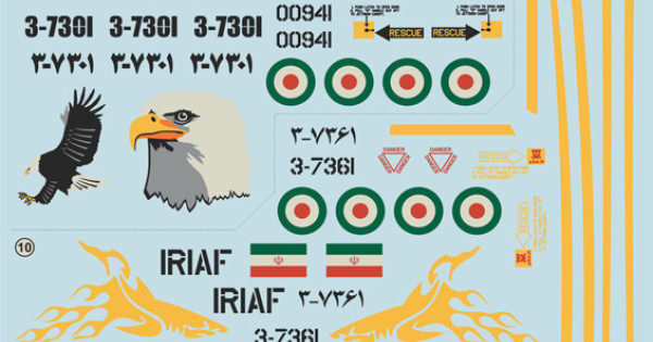Northrop F-5 Tiger II / 48-113 / Made by modeller Barzin Barzegar ...