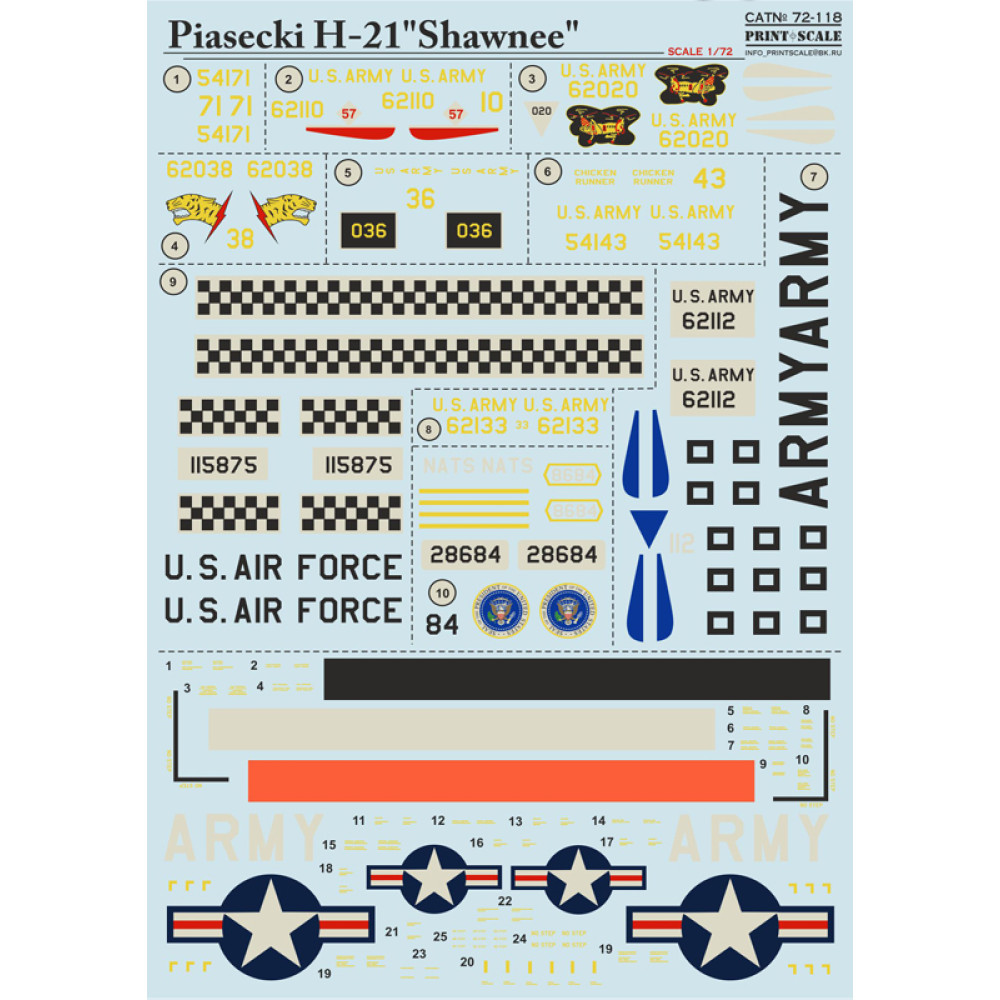 Piasecki H-21 Shawnee Model Kit | Scale Aircraft Model | Shop at ...