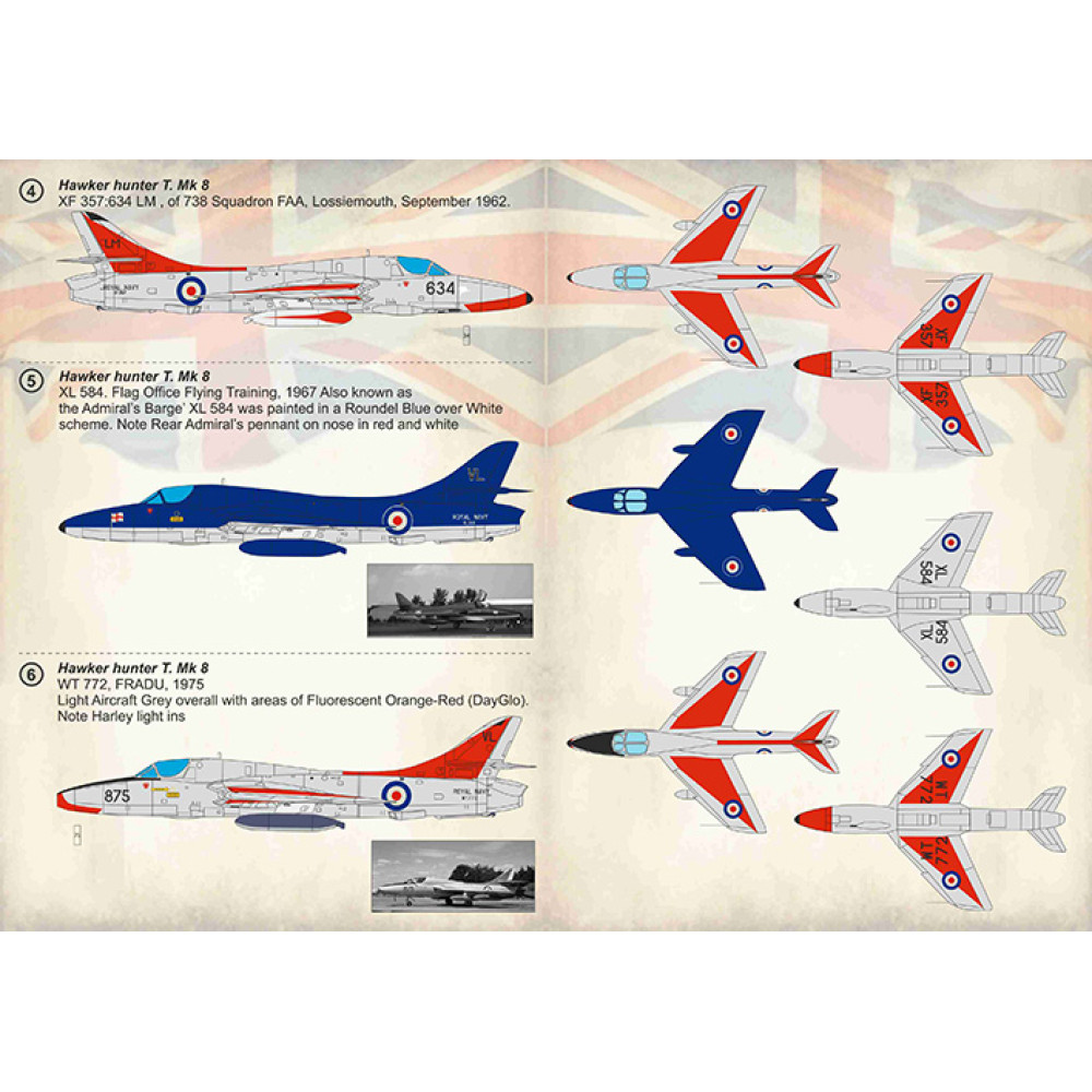 Royal Navy Hawker Hunter Models | 72-348 | Historic Aircraft, Scale: 1/72