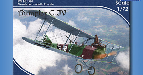 Rumpler C.IV Resin Details, Quality Decals & Photoetched Kit - PSR72003 | Printscale.org, Scale ...