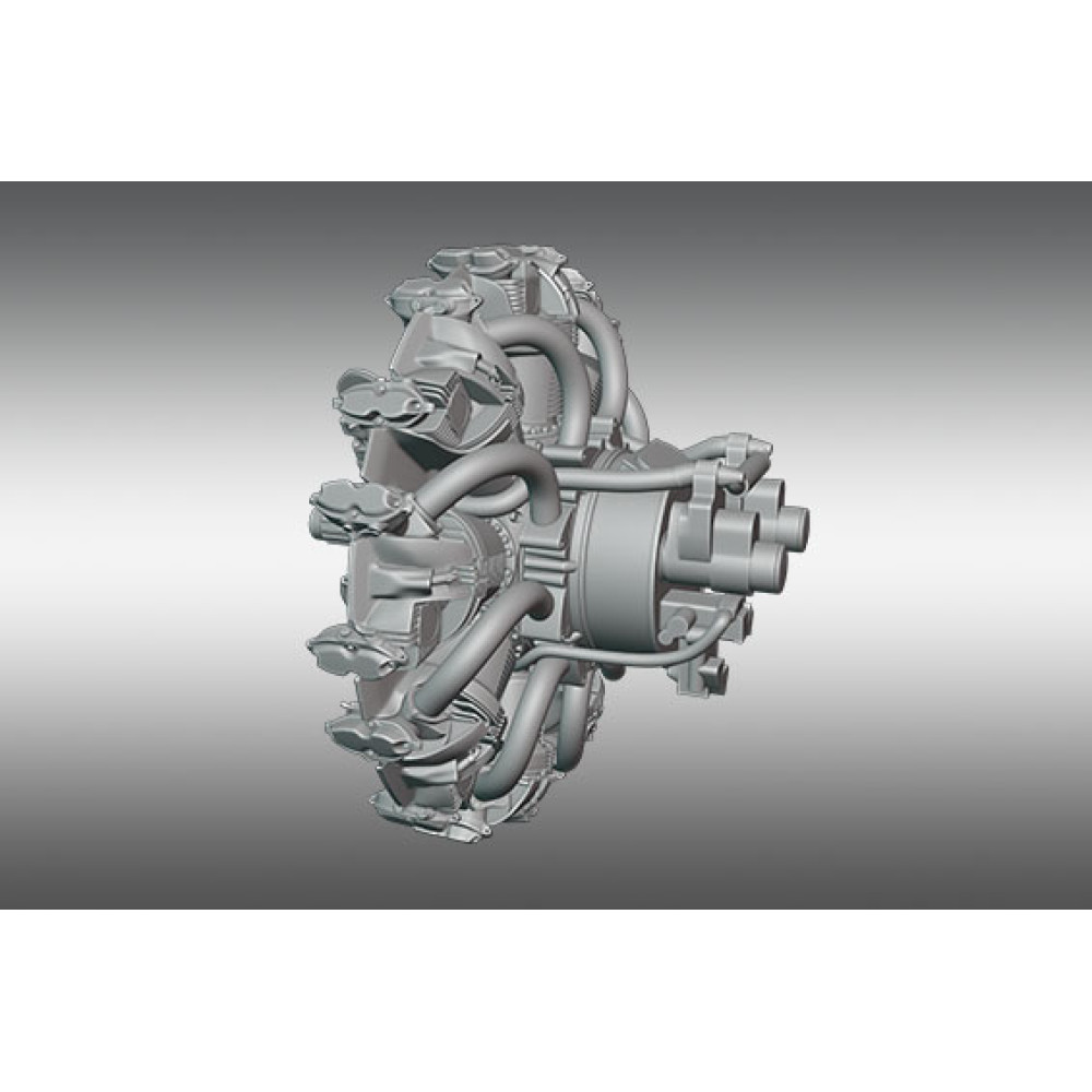 Buy WRIGHT CYCLONE R-1820 Late and Bloch MB.221 at Printscale.org ...